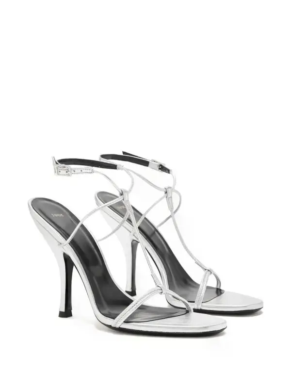 JUDE Mixer Metallic Sandals - Silver