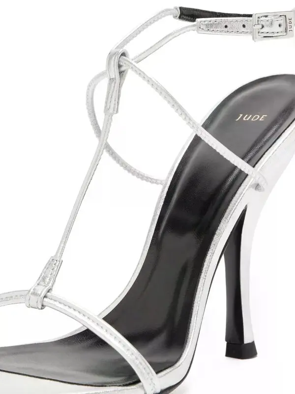 JUDE Mixer Metallic Sandals - Silver