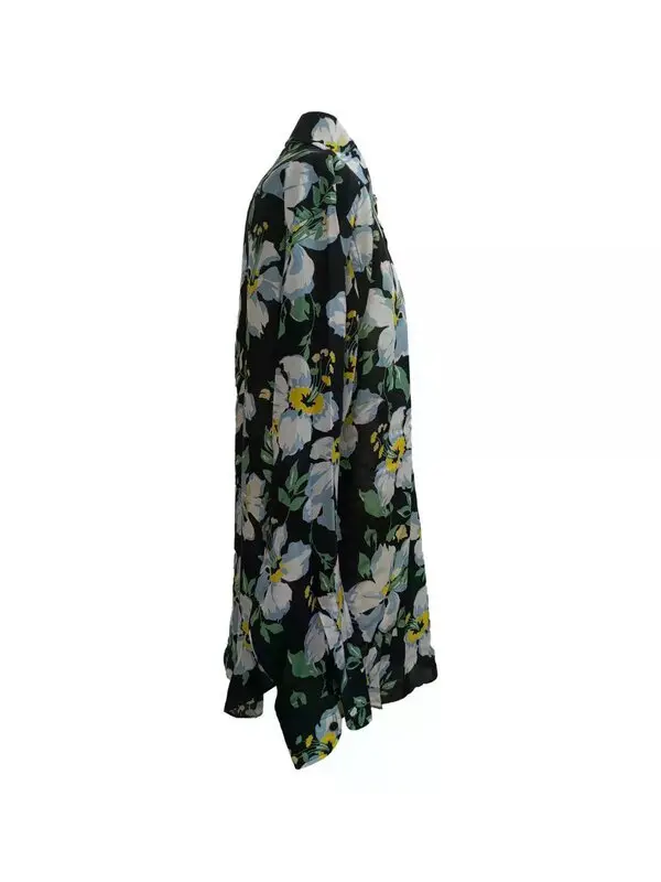 TOM FORD 2021 Floral Print Button-down Shirt