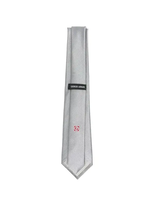 Giorgio Armani Striped Silk Neck Tie