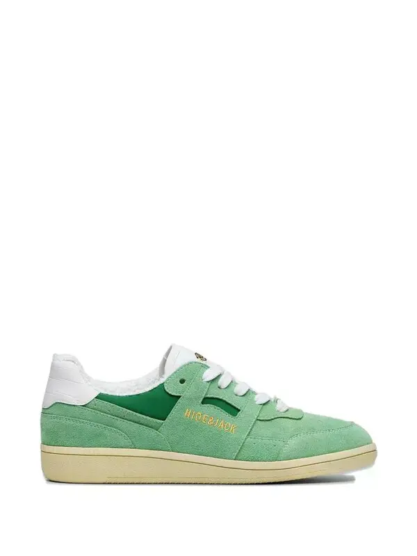 HIDE&JACK Shaggy Suede Panelled Sneakers