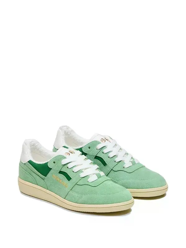 HIDE&JACK Shaggy Suede Panelled Sneakers