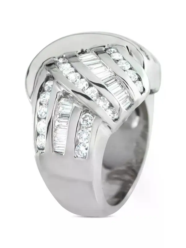 LB EXCLUSIVE 18k White Gold 2.30 Ct. Diamond Ring - Silver