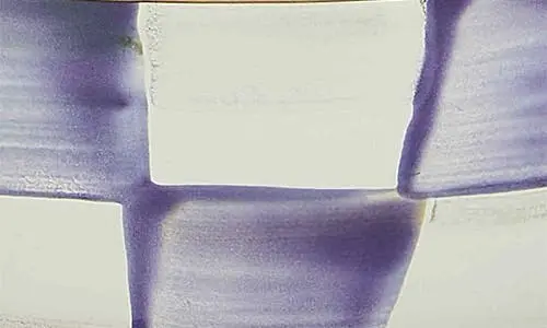 MACKENZIE-CHILDS Check Enameled Steel Ice Cream Dish