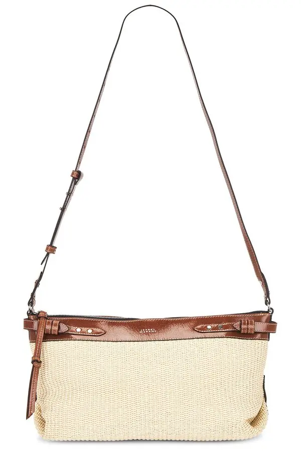 Isabel Marant Winna Day Bag - Natural & Cognac