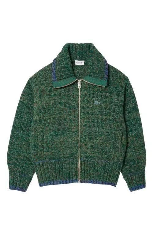 Lacoste Relax Fit Zip Cardigan