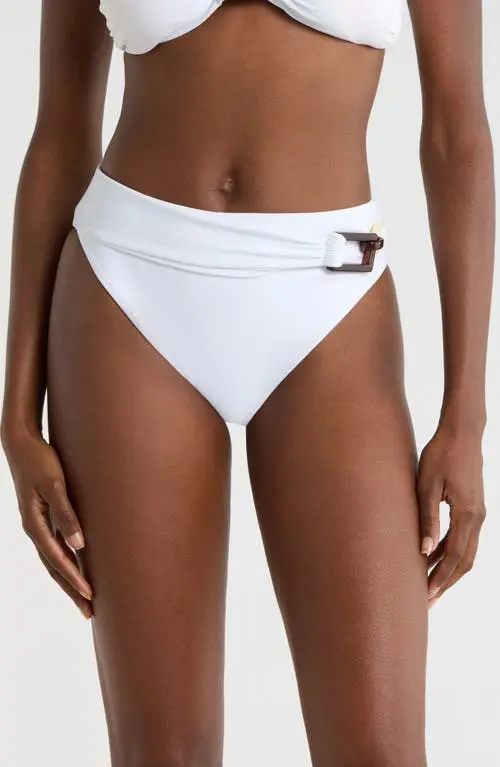 Ramy Brook Maxine Bikini Bottom - White
