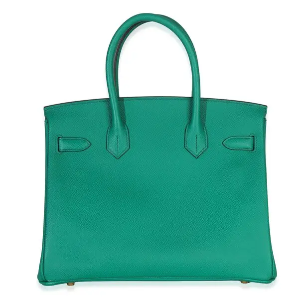 Hermès Vert Jade Epsom Birkin 30 - Green