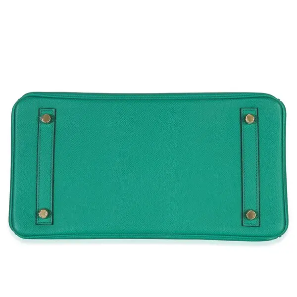 Hermès Vert Jade Epsom Birkin 30 - Green