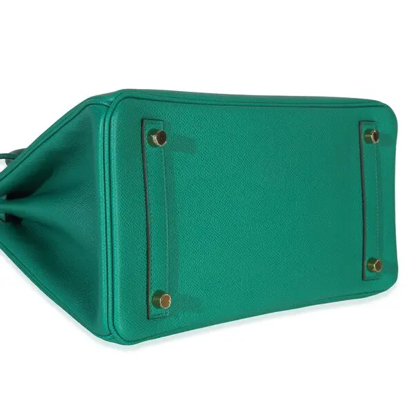 Hermès Vert Jade Epsom Birkin 30 - Green