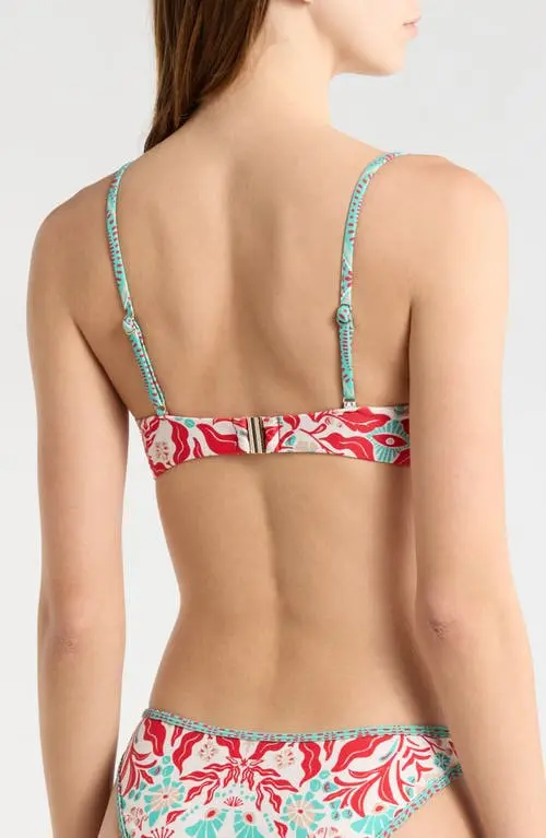 Ramy Brook Mona Print Underwire Swim Top