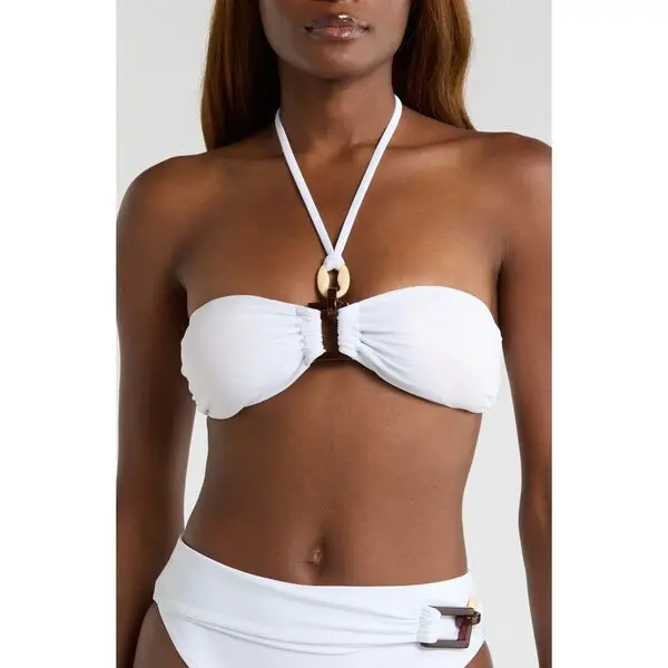Ramy Brook Meredith Bikini Top - White