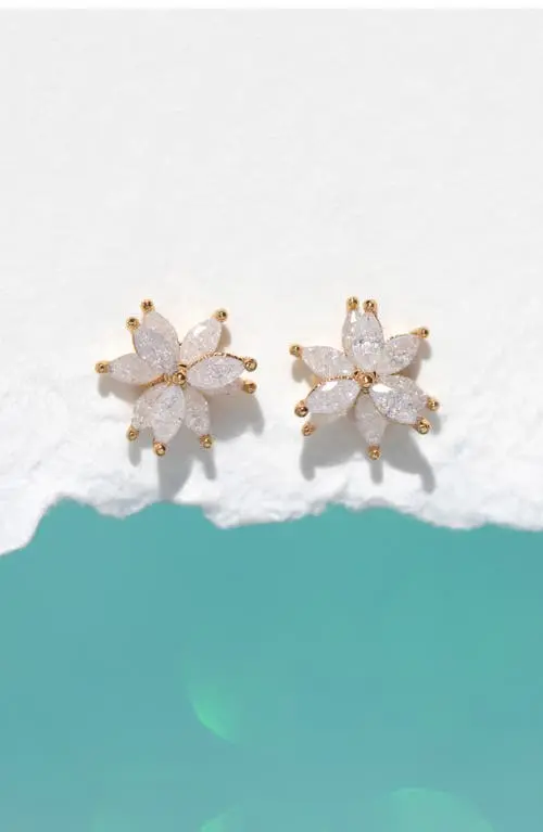 GIRLS CREW Floral Stud Earrings