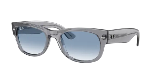 Ray-ban Mega Wayfarer Ii Sunglasses - Clear Gradient Blue
