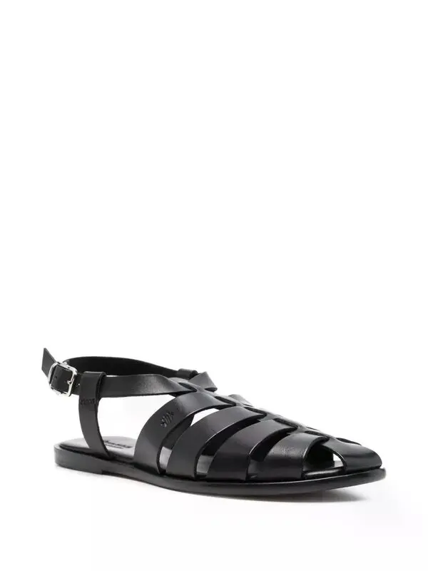 Dragon Diffusion Woven Strap Sandals