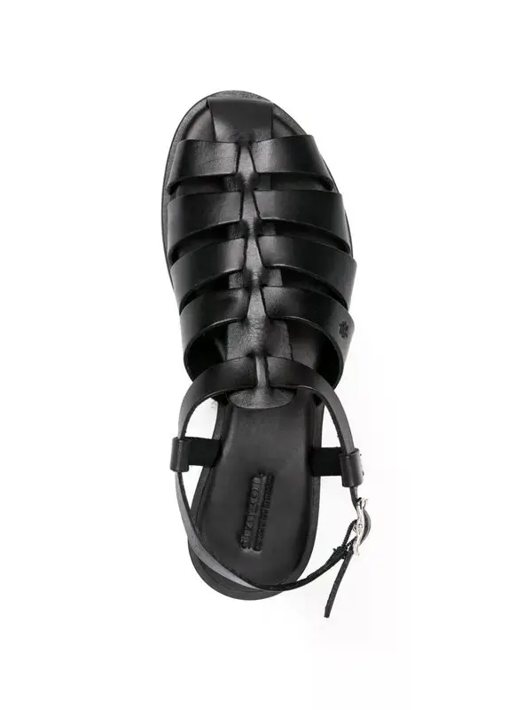Dragon Diffusion Woven Strap Sandals
