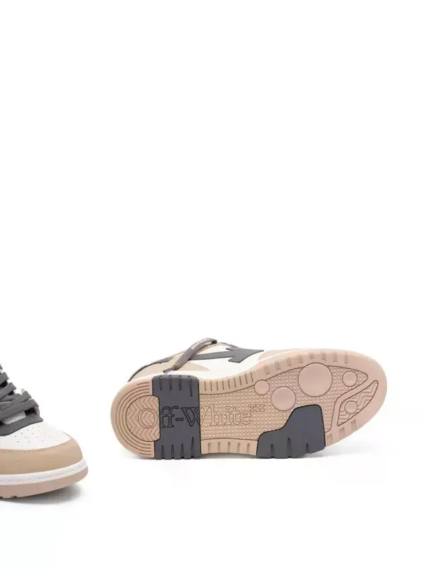 Off-White Out Of Office Leather Sneakers