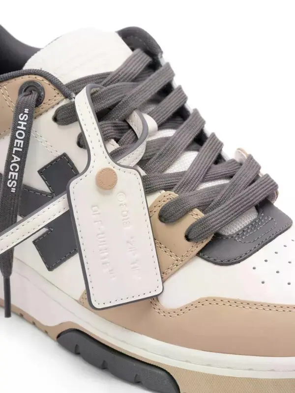 Off-White Out Of Office Leather Sneakers