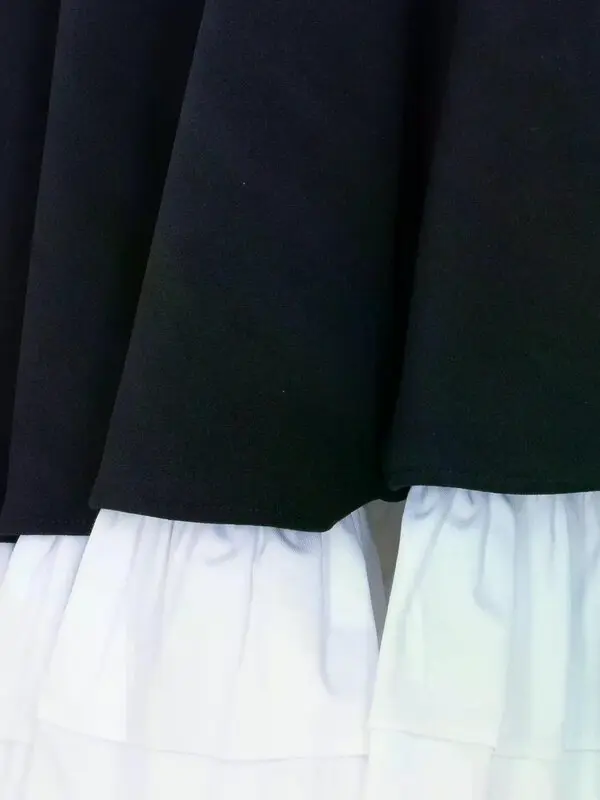 ANIYE BY Color-block Flared Mini Dress