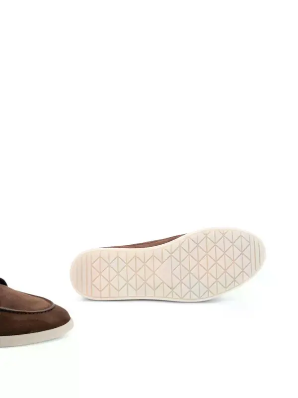 Prada Suede Boat Shoes