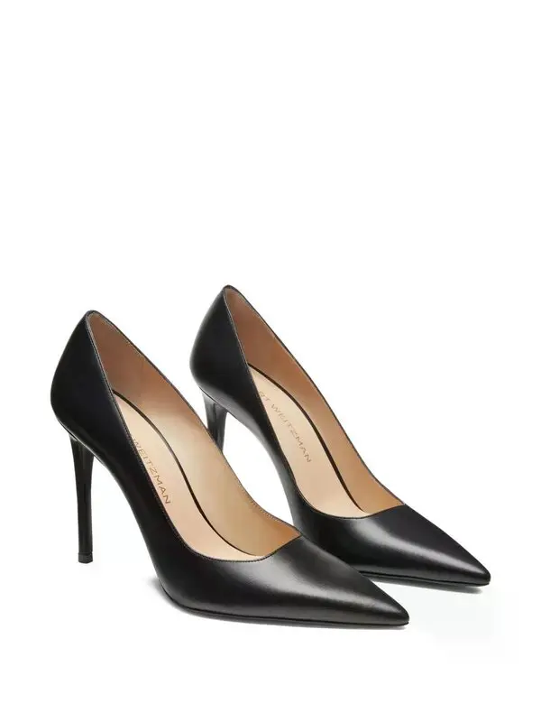 STUART WEITZMAN Power Pointed-toe Pumps - Black