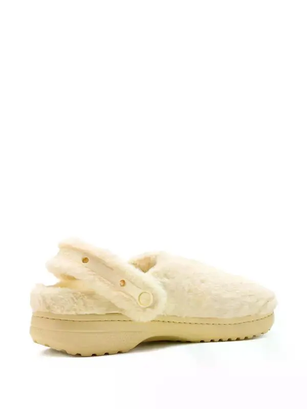 CROCS Furry Mules - Neutrals