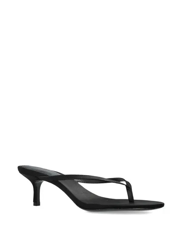 BLACK SUEDE STUDIO Tash Thong Strap Sandals