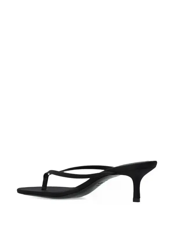 BLACK SUEDE STUDIO Tash Thong Strap Sandals