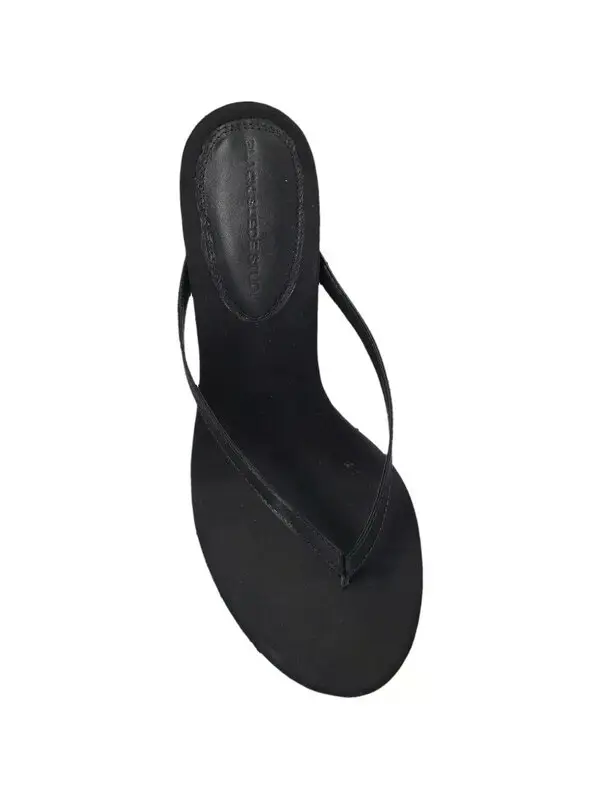 BLACK SUEDE STUDIO Tash Thong Strap Sandals