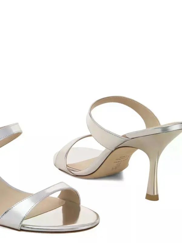 STUART WEITZMAN Two-strap Nudist Slide Sandals