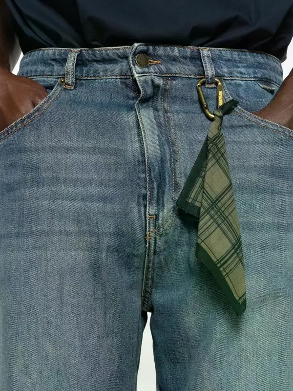DARKPARK Frayed Hem Jeans