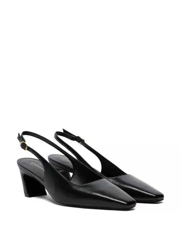 STUART WEITZMAN Stassi Slingback Pumps - Black
