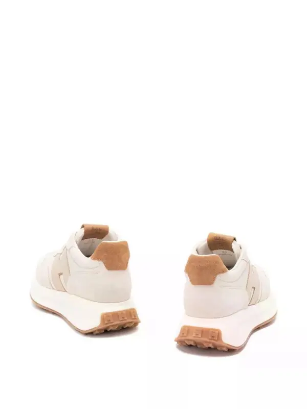 Hogan H641 Logo-detail Sneakers - Neutrals