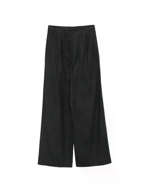 Iceberg Pleated Wide Leg Palazzo Pants