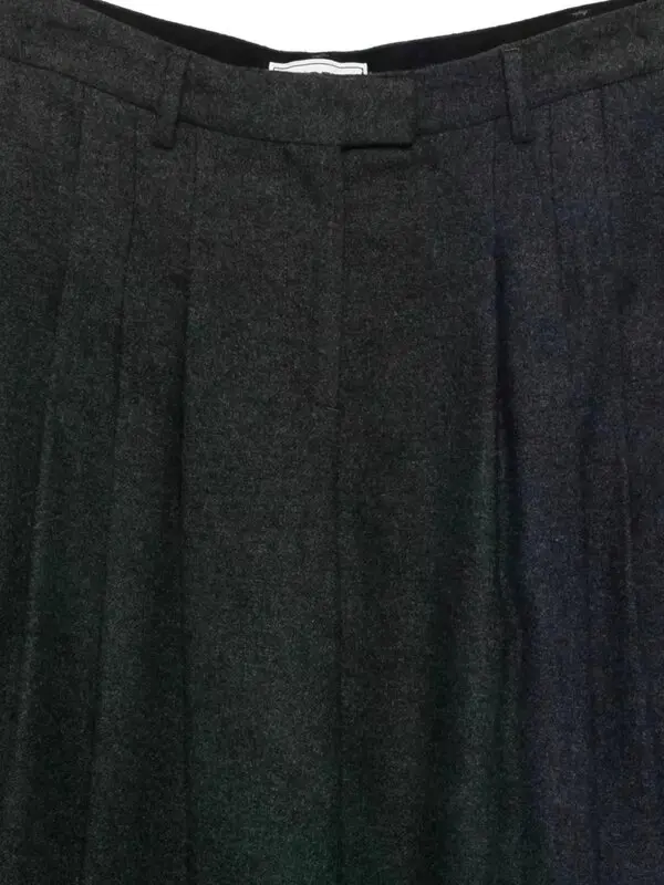 Iceberg Pleated Wide Leg Palazzo Pants