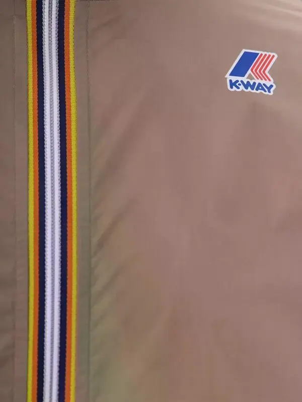 K-WAY Le Vrai 4.0 Claude Logo Jacket - Brown