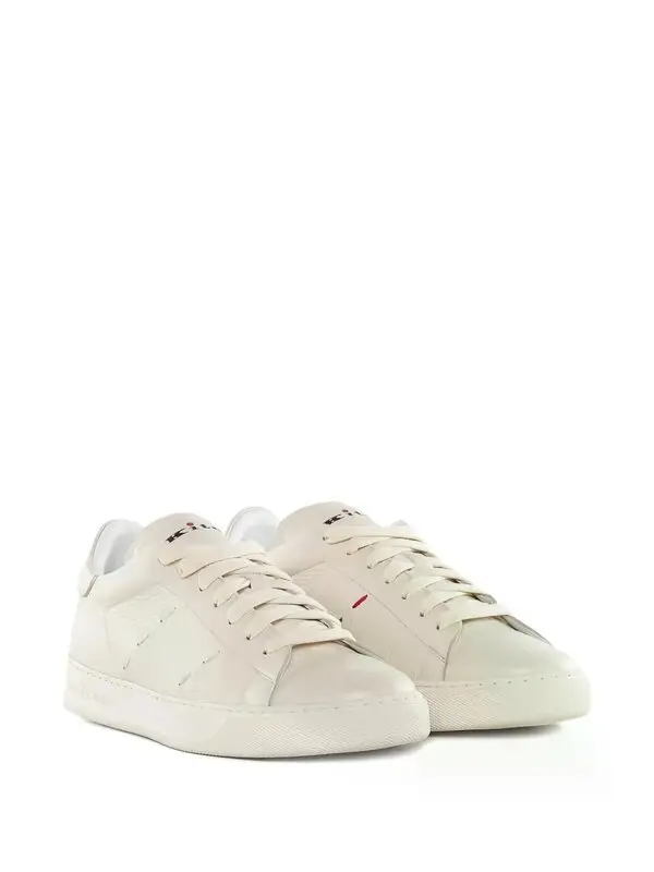 Kiton Textured Sneakers - Neutrals