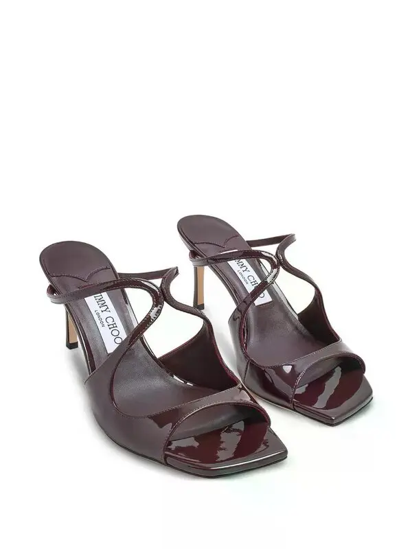 JIMMY CHOO Anise Heeled Sandals - Brown