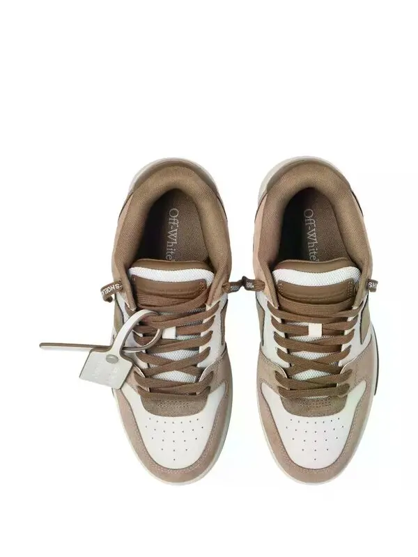 Off-White Out Of Office Suede Sneakers - Neutrals