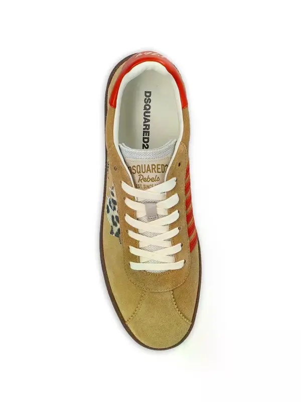 Dsquared2 Rebels Lace-up Sneakers - Neutrals