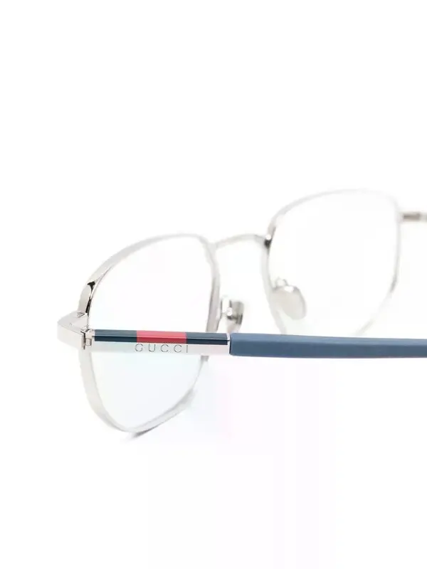 Gucci Geometric Frame Glasses