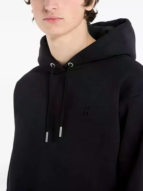 On Club Collective Drawstring Hoodie - Black