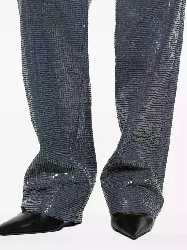 MVP WARDROBE Sequin Embellishment Trousers