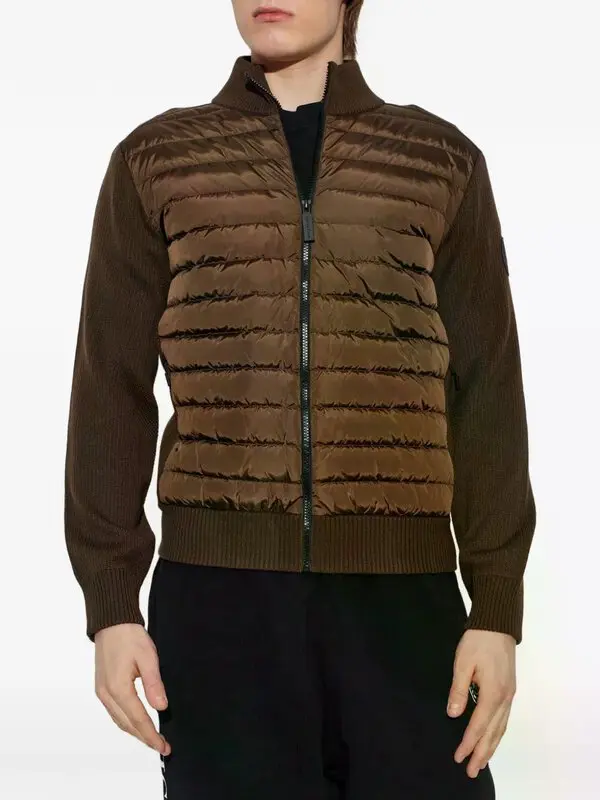 Canada Goose Padded Zip-up Jacket - Brown