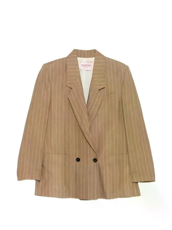 Iceberg Pinstripe Double-breasted Blazer