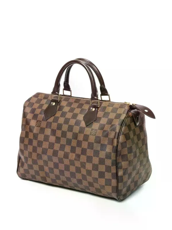LOUIS VUITTON Speedy 30 Tote Bag - Brown