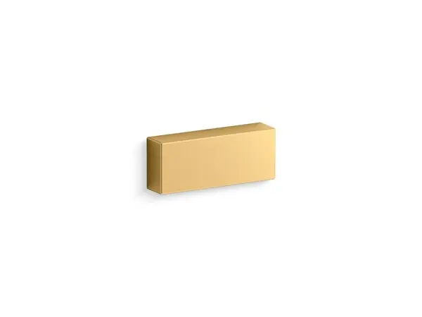 KOHLER Brazn Left-hand Trip Lever - Vibrant Brushed Moderne Brass
