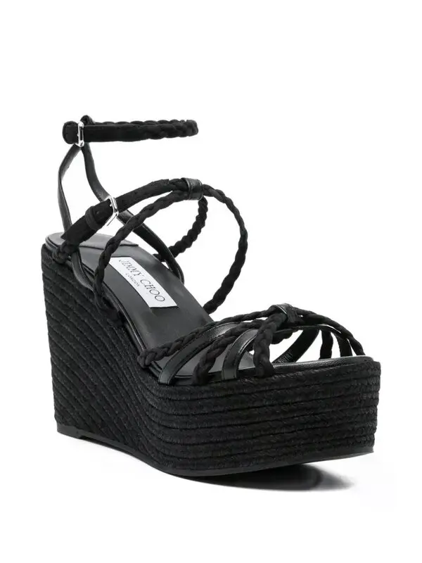 JIMMY CHOO Nyra Braided Sandals