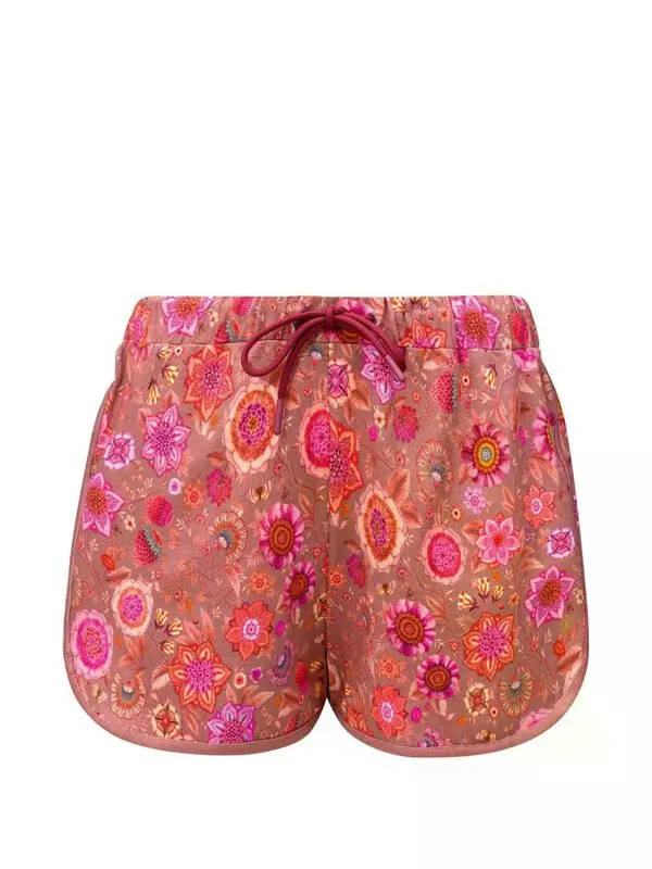 PIP STUDIO Bali Printed Shorts - Brown