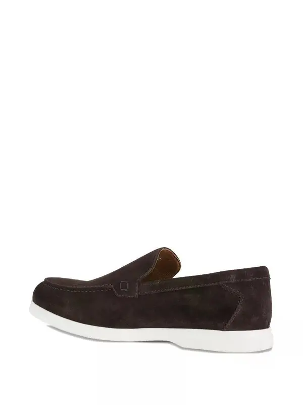 DOUCAL'S Suede Loafers - Brown